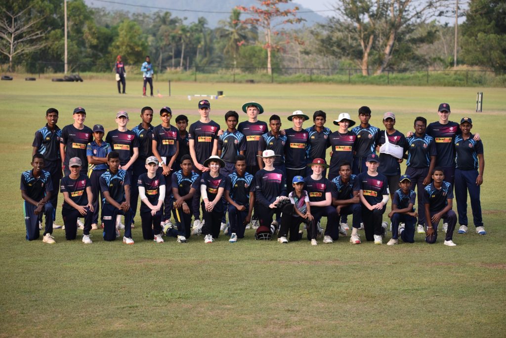 Under 15s return from Sri Lanka - Somerset