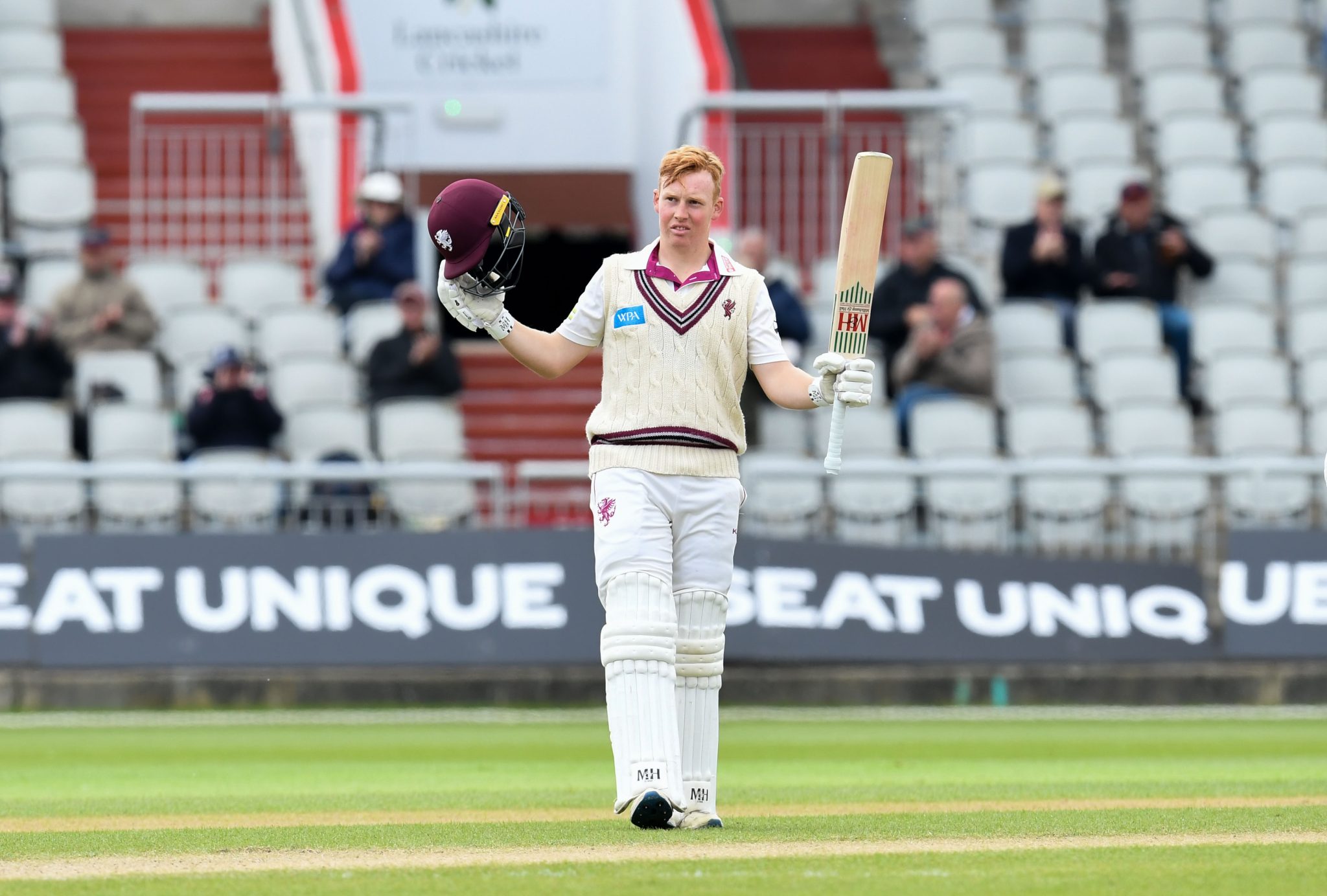 James and Lauren honoured by the Cricket Writers Club - Somerset