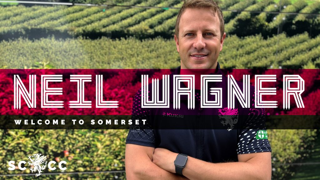 Welcome to Somerset, Neil Wagner! - Somerset